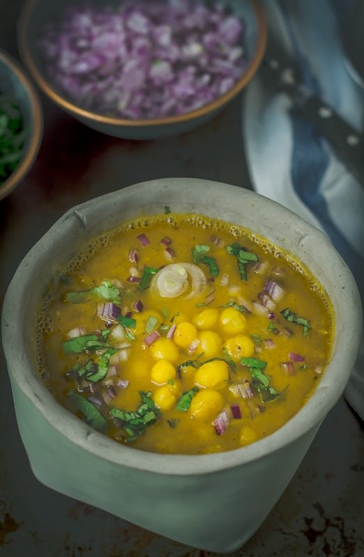 Ghuguni chaat - Indian street food • The Magic Saucepan